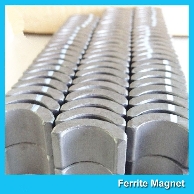 Custom Industrial Arc Shape Ferrite Magnet For Ceiling Fan BLDC Motor