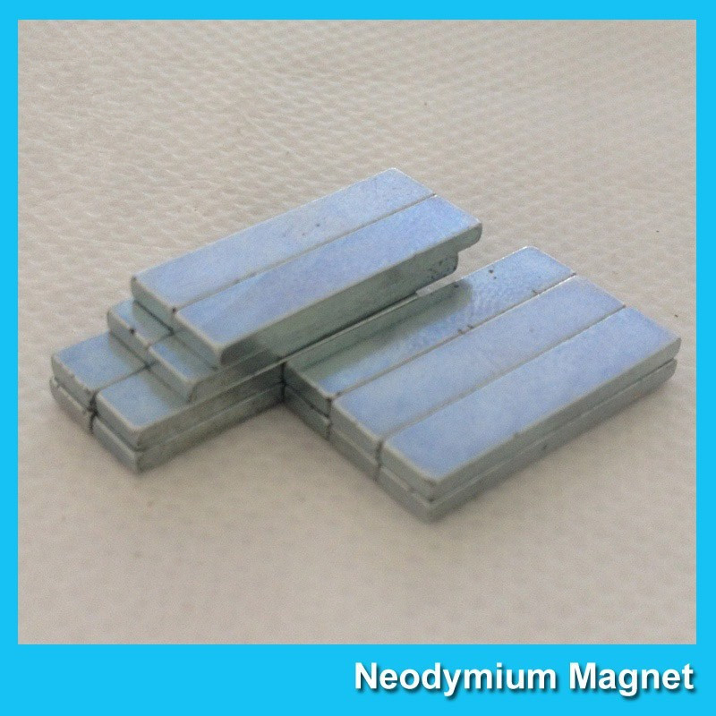 Strong Powerful Neodymium Bar Magnets N52 Grade Square High Coercivity